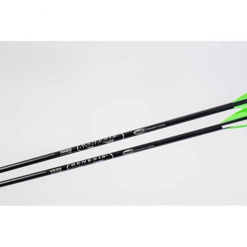 NASP Genesis Aluminum Arrows with Vanes|Halls Arrow